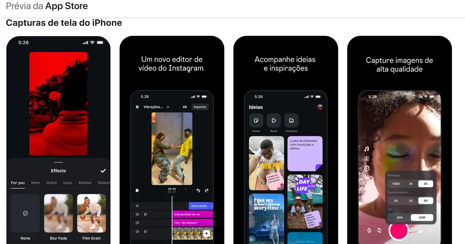 O que é Edits do Instagram: nova maneira de criar conteúdo